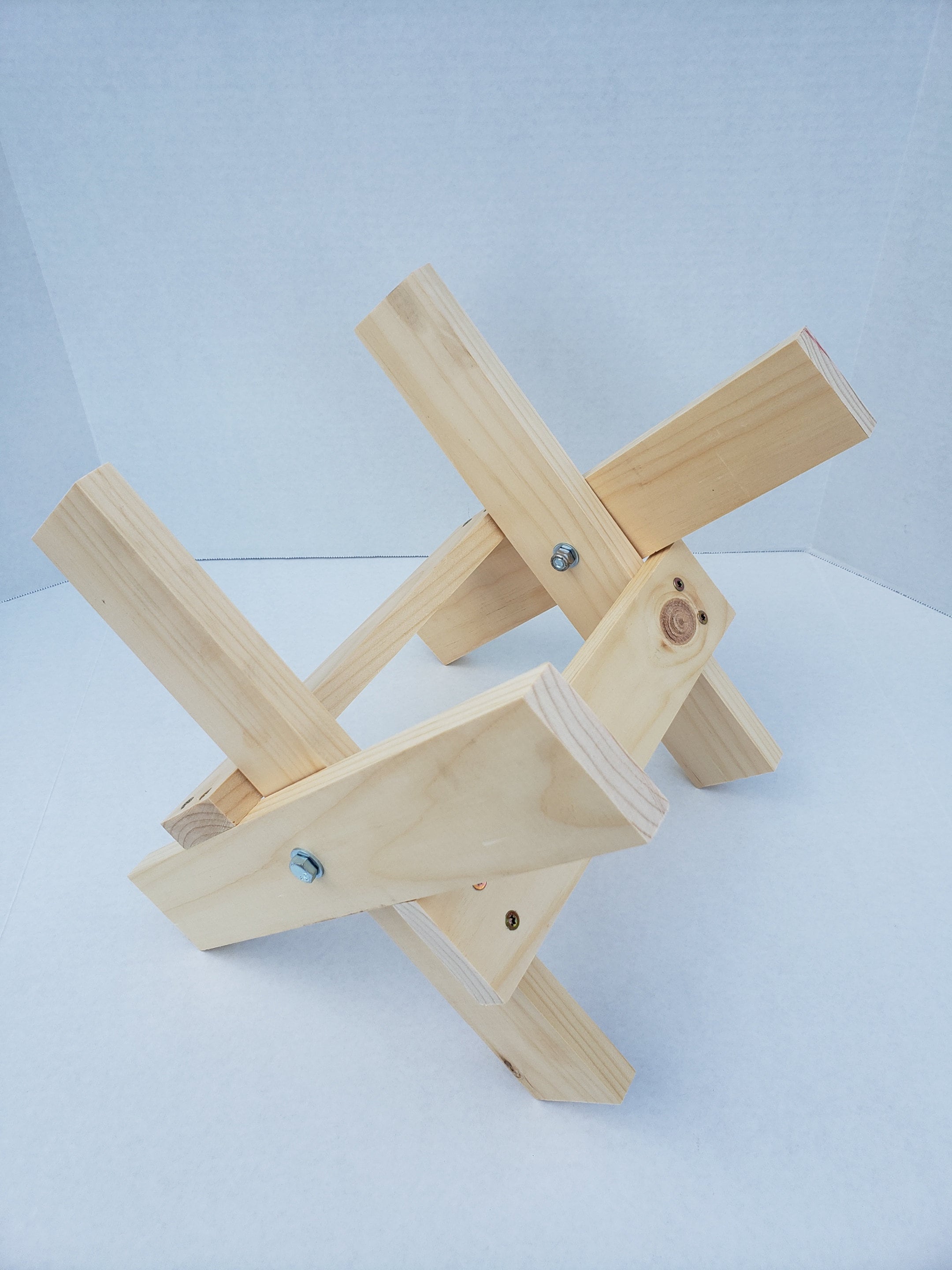 Mini Sawbuck: Handmade Firewood Trimming Stand - Etsy