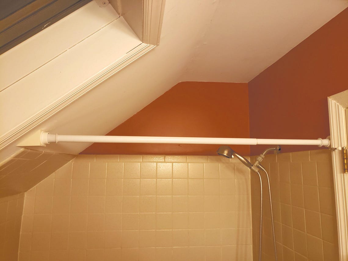 Sloped Ceiling Curtain Rod Mount - Etsy