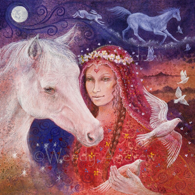 Beltane Greetings Card Pack by Wendy Andrew - Etsy UK