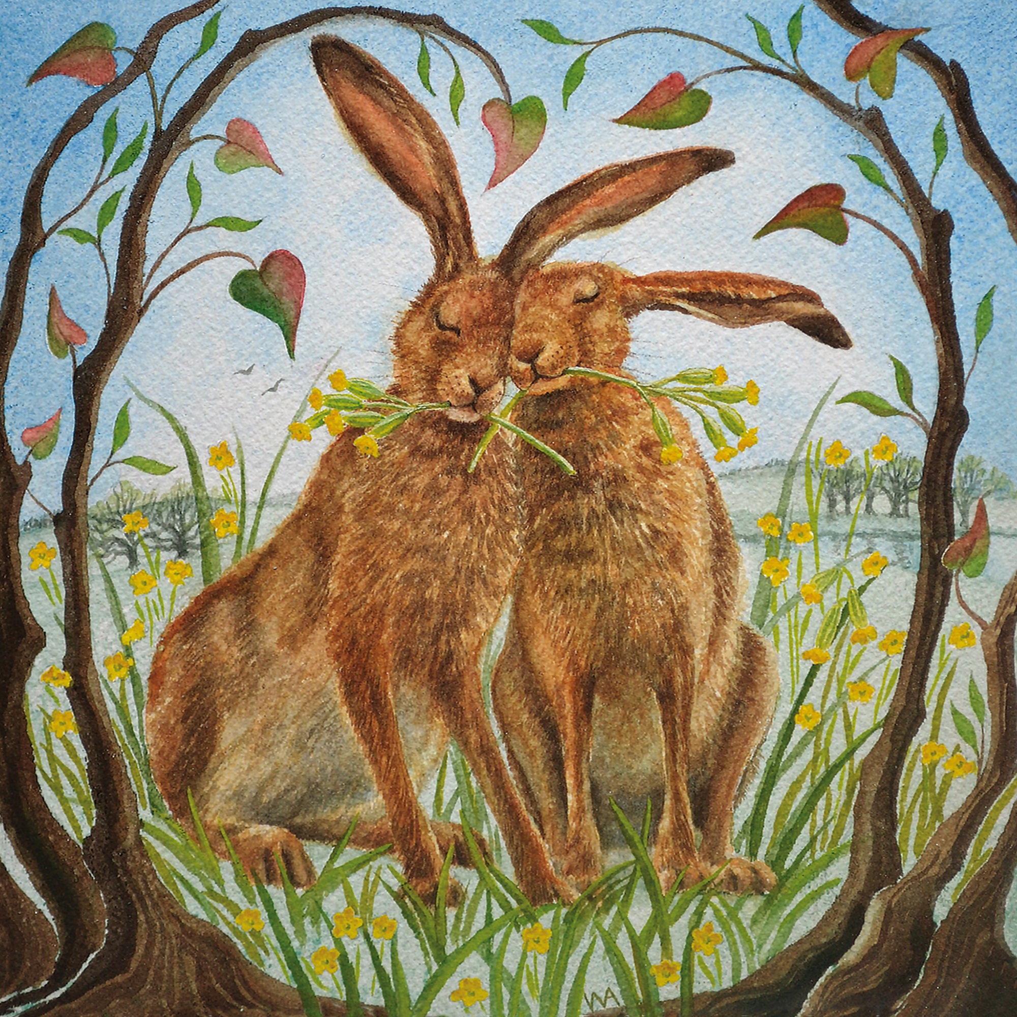 Happy Together Greetings Card by Wendy Andrew - Etsy