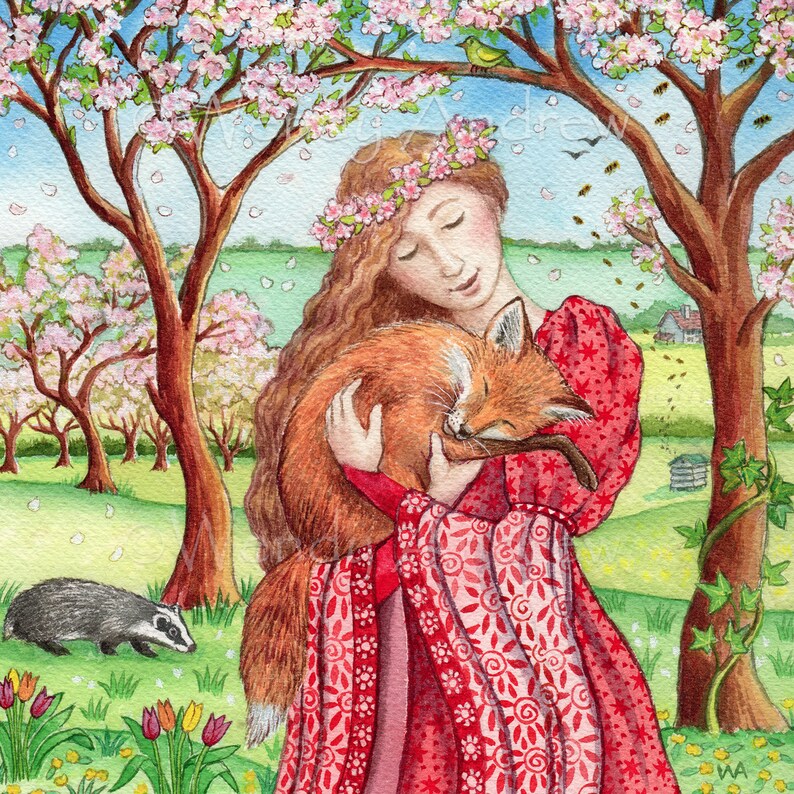 Beltane Greetings Card Pack by Wendy Andrew - Etsy UK
