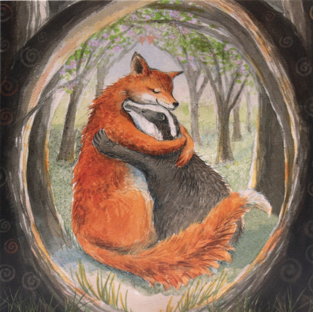 Embrace Our Differences With Love Greetings Card by Wendy Andrew - Etsy