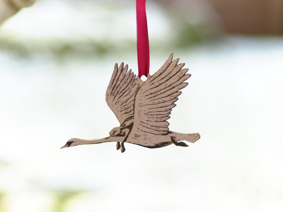 Luna-moon-hare and Swan Hanging Decoration Wendy Andrew Yule, Solstice ...