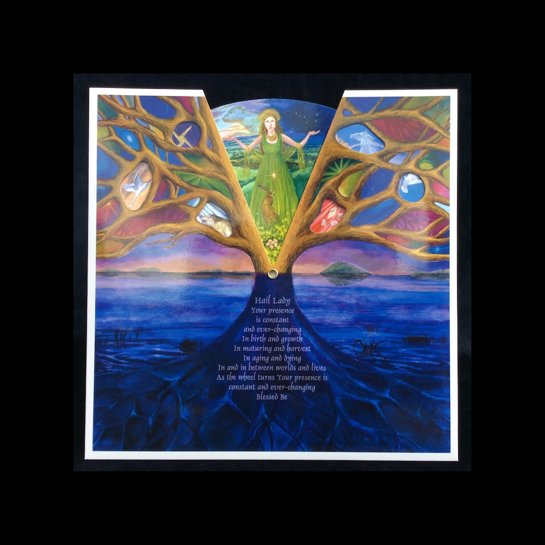 Goddess Wheel by Wendy Andrew - Etsy