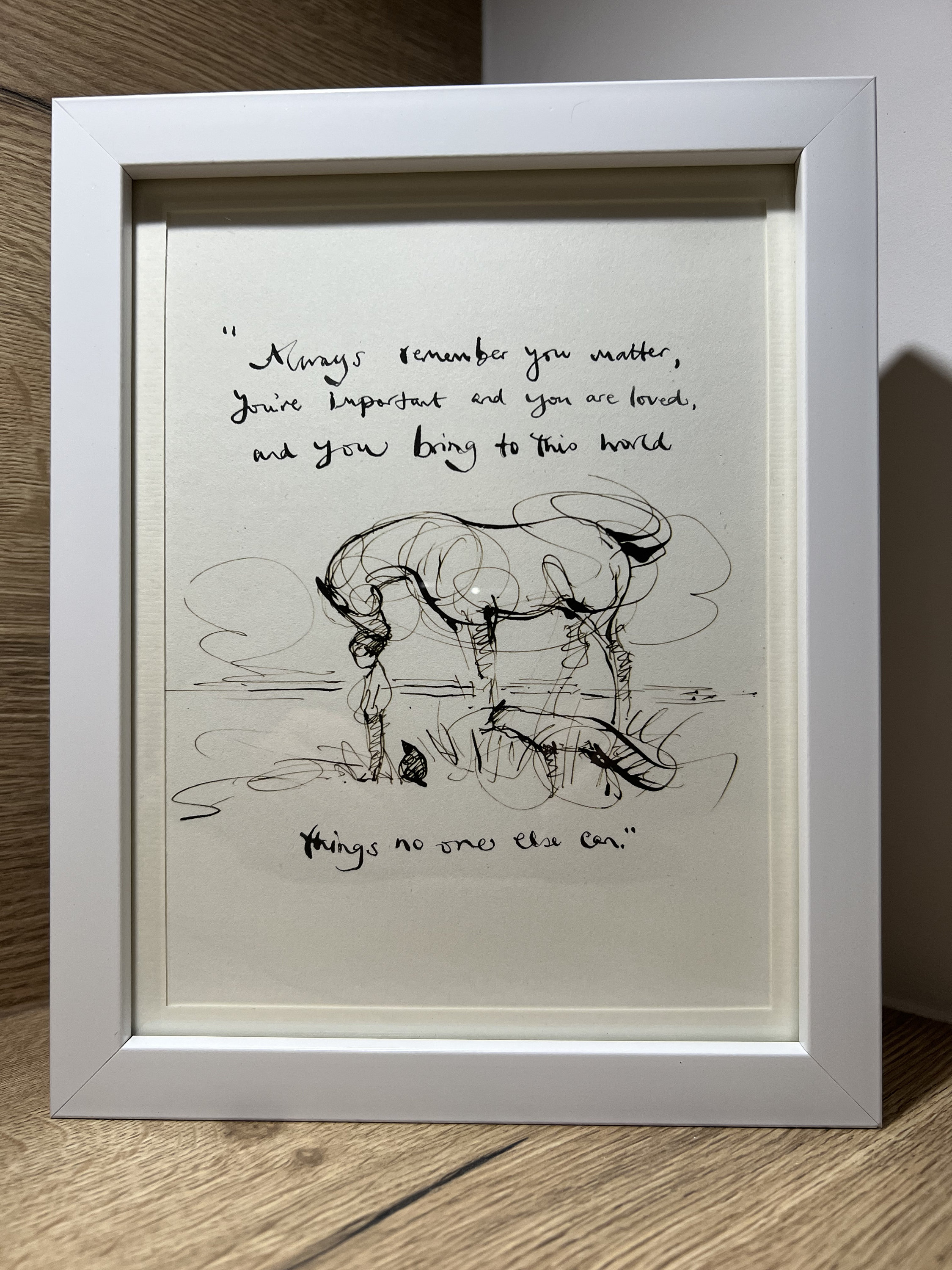 Always Remember You Matter Youre Important & Loved Framed - Etsy UK