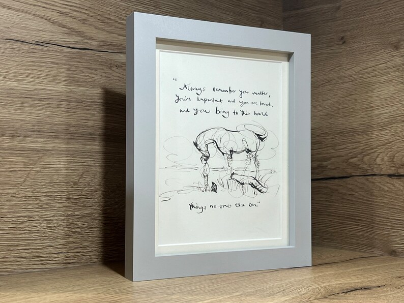 Always Remember You Matter Youre Important & Loved Framed - Etsy UK