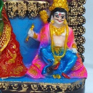 Durga Maa Statue With Family- Mahishasura Mardini Maa Durga Protima ...