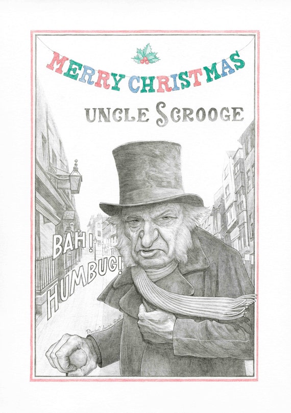 Ebenezer Scrooge Drawing