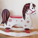 Rocking Horse for Baby, Wooden Rocking Horse for Toddlers, Gift Idea ...