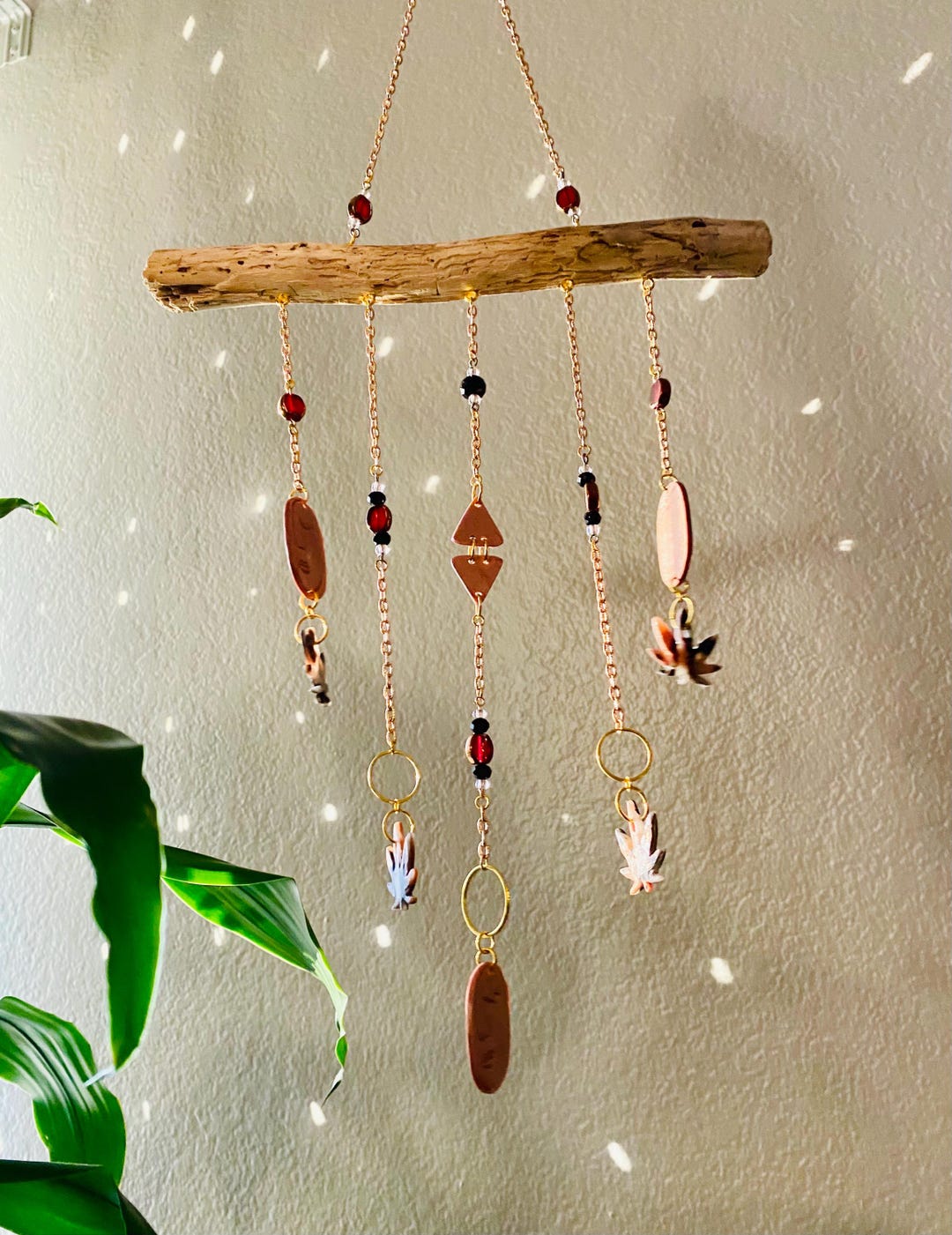 Copper Cannabis Lady Driftwood Wall Hanging - Etsy