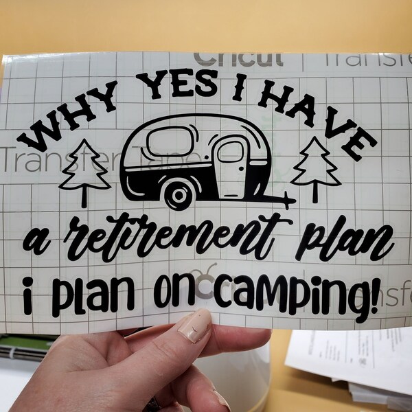 Camping Retirement - Etsy