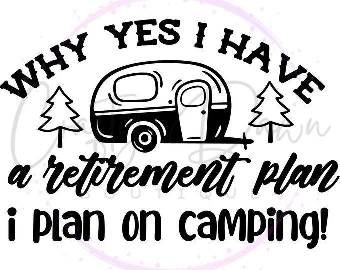 Spending the Kids Inheritance Decal, Funny RV Decal, Class C Decal ...