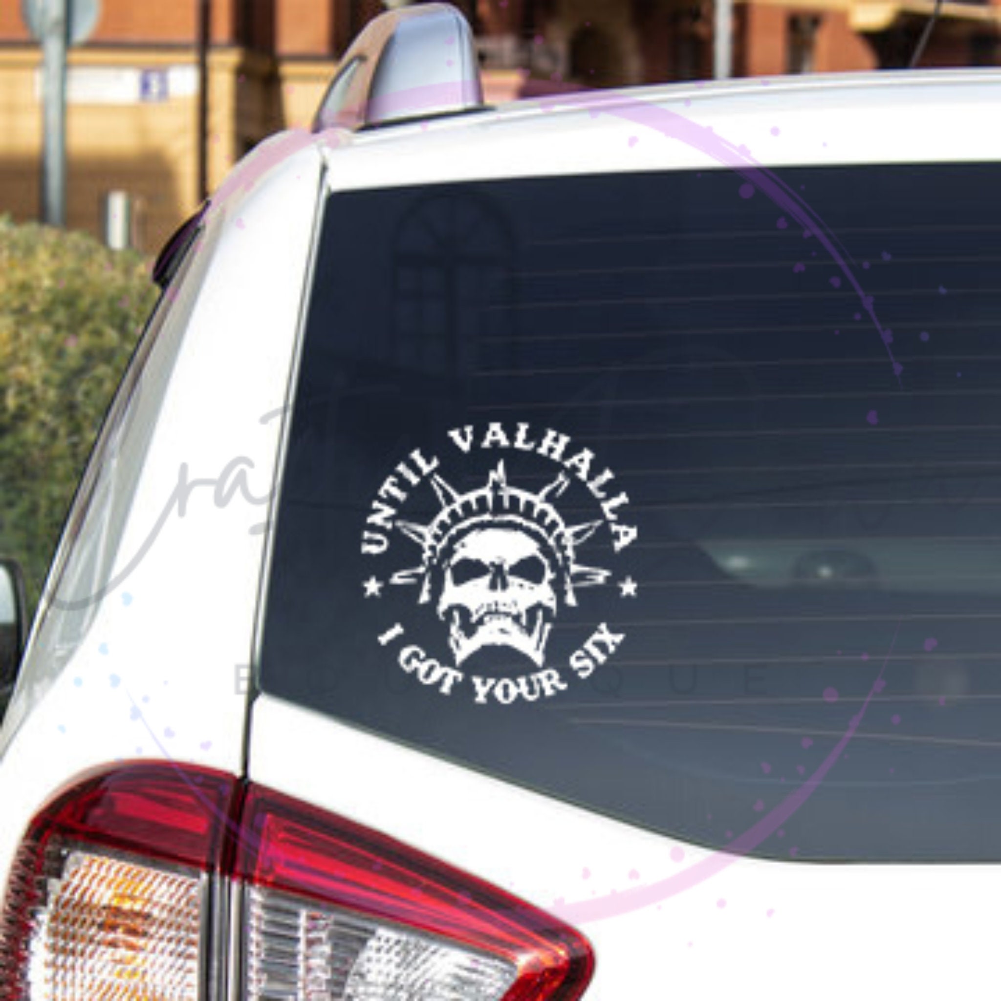 Until Valhalla Decal Military Decal Police Decal Back the Blue ...