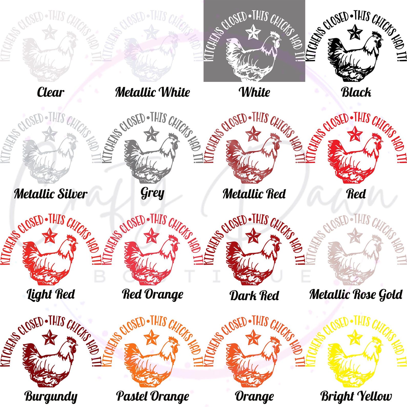 This Chicks Had It Decal | Farmhouse Decor | Country Kitchen | Kitchen ...