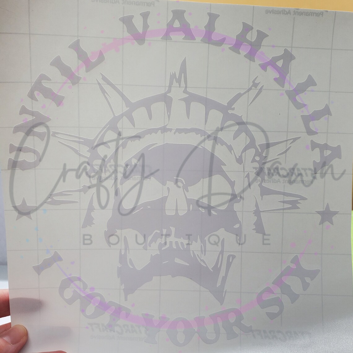 Until Valhalla Decal Military Decal Police Decal Back the Blue ...