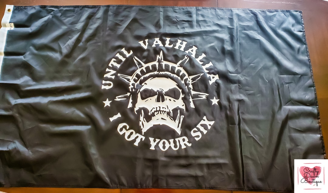 Until Valhalla Flag Until Valhalla Decal Military Decal Police Decal ...