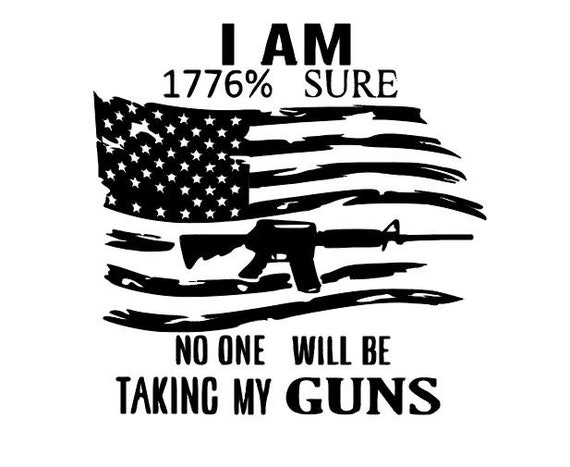 I Am 1776% Sure Decal Car Decal Vinyl Decal Bumper - Etsy