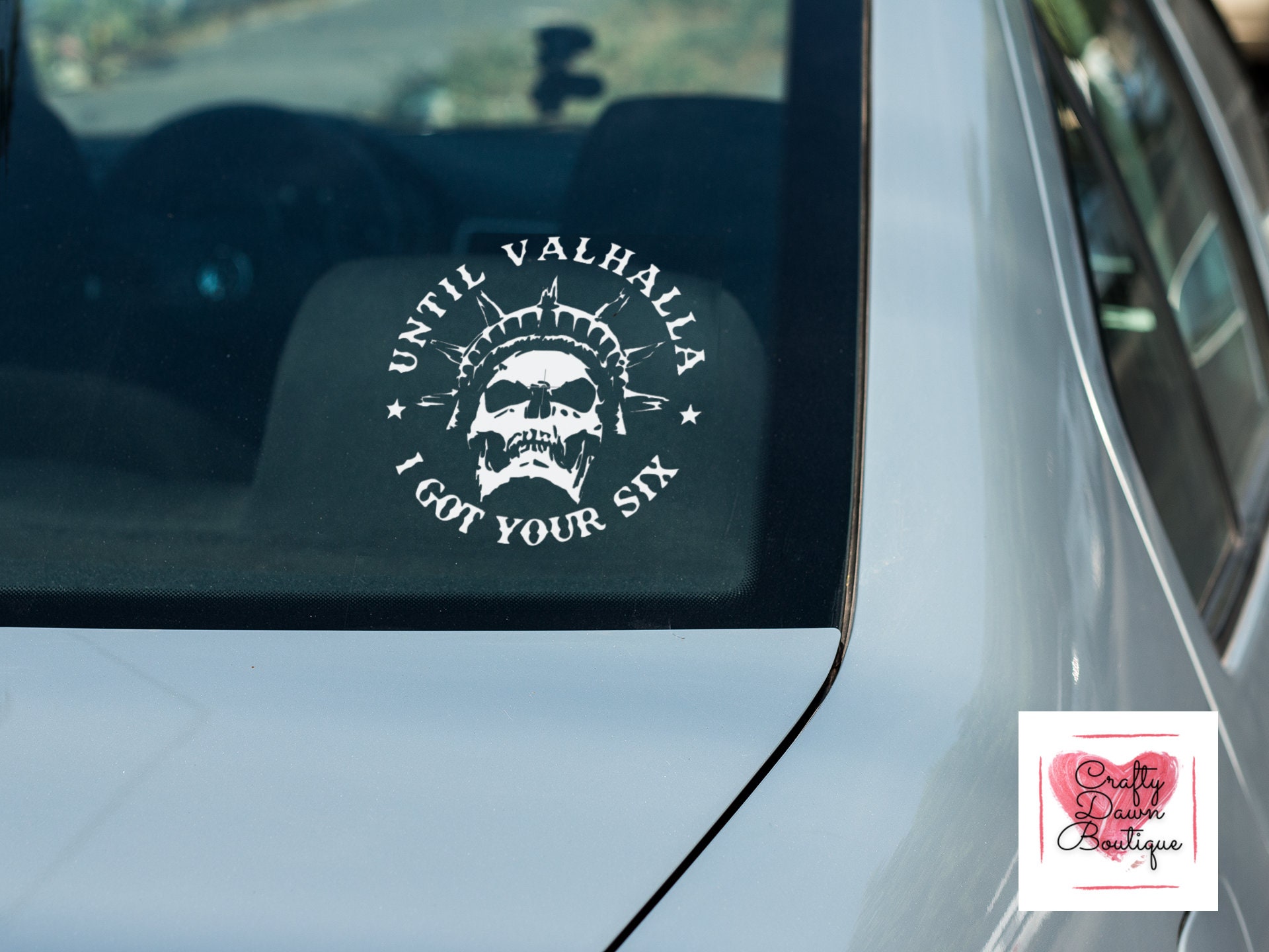 Until Valhalla Decal Military Decal Police Decal Back the Blue ...