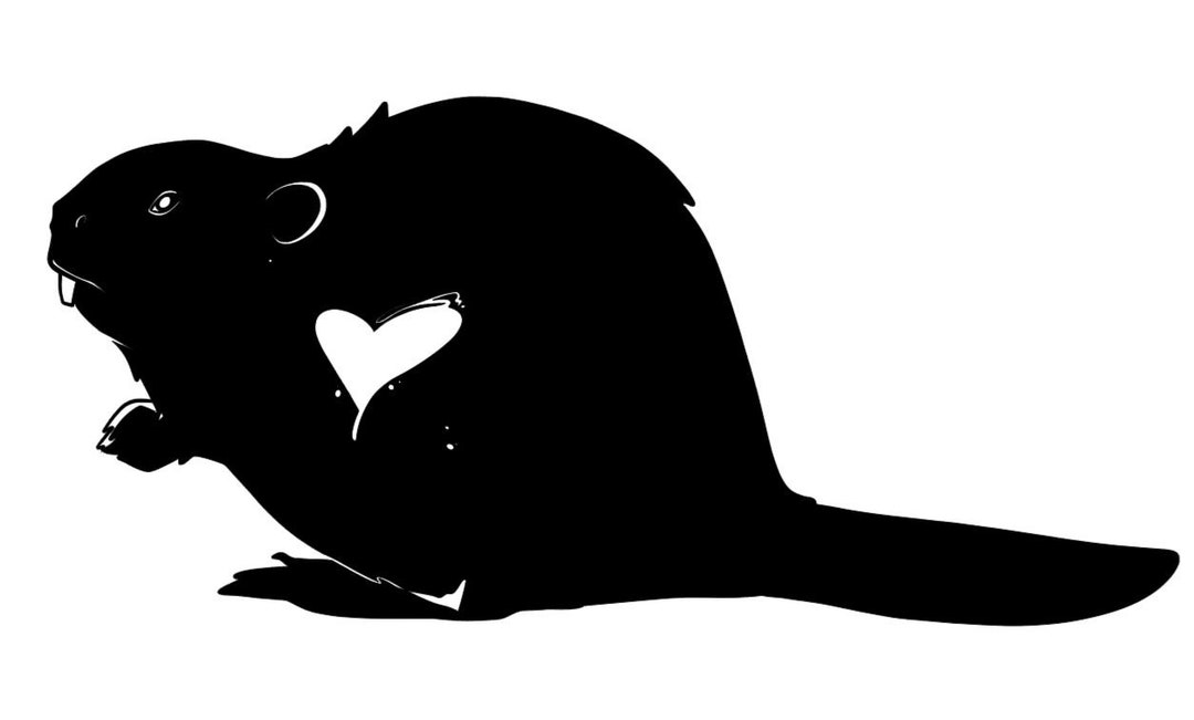 Beaver Heart Decal | Beaver Mandala Decal | Beaver Decal | Mandala ...