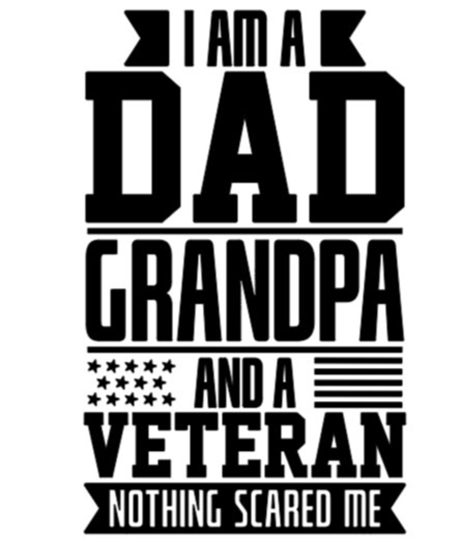 Dad Grandpa Veteran Decal Gift for Him Husband Veteran Dad Decal ...