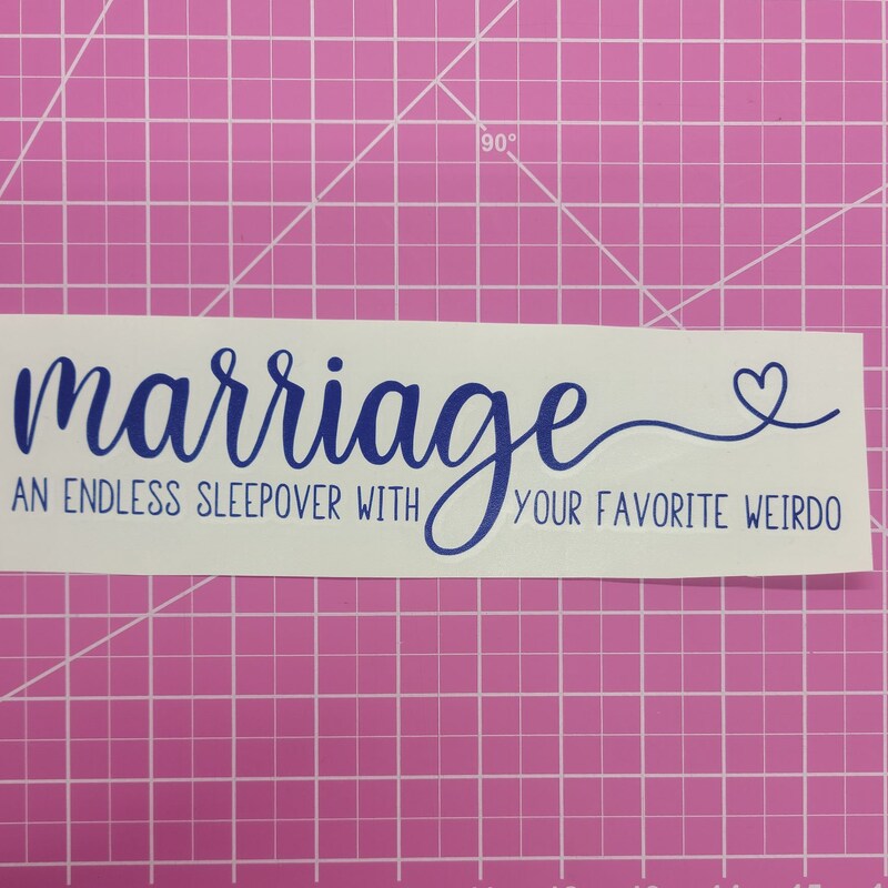 Marriage Decals - Etsy