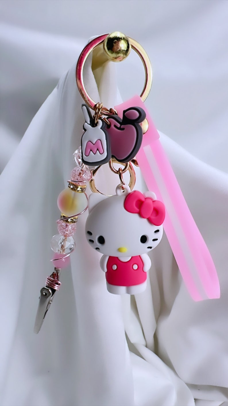 Hello Kitty Keychain + Multi Purpose Clip Wand - Etsy