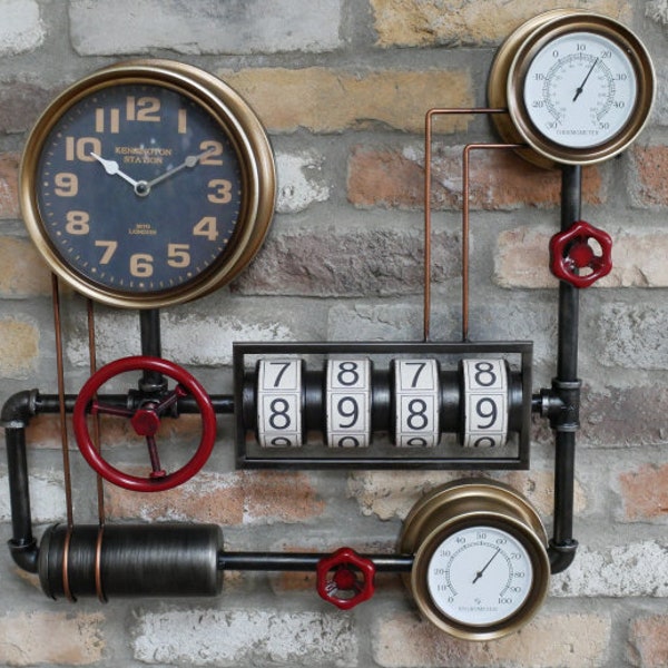Steampunk Clock - Etsy