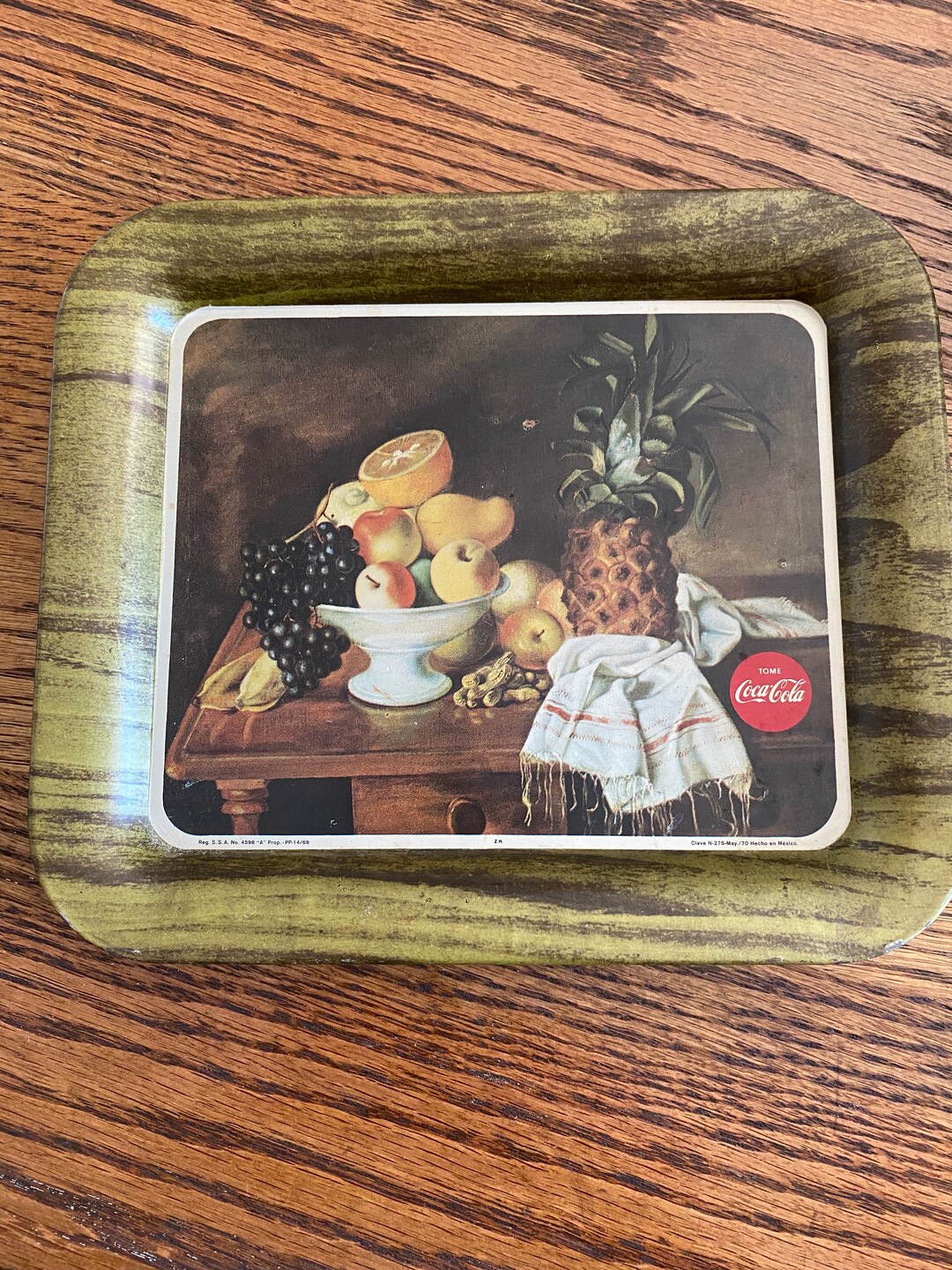Vintage Coca Cola Mini Trays Set of 4 - Etsy