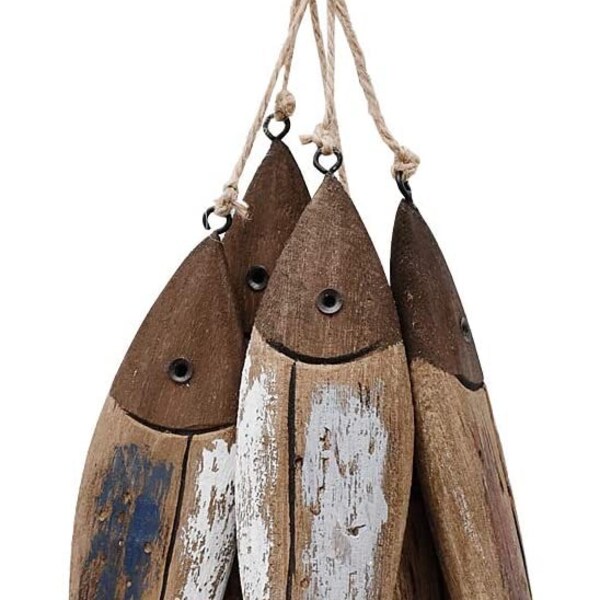 Wooden Fish Decor - Etsy