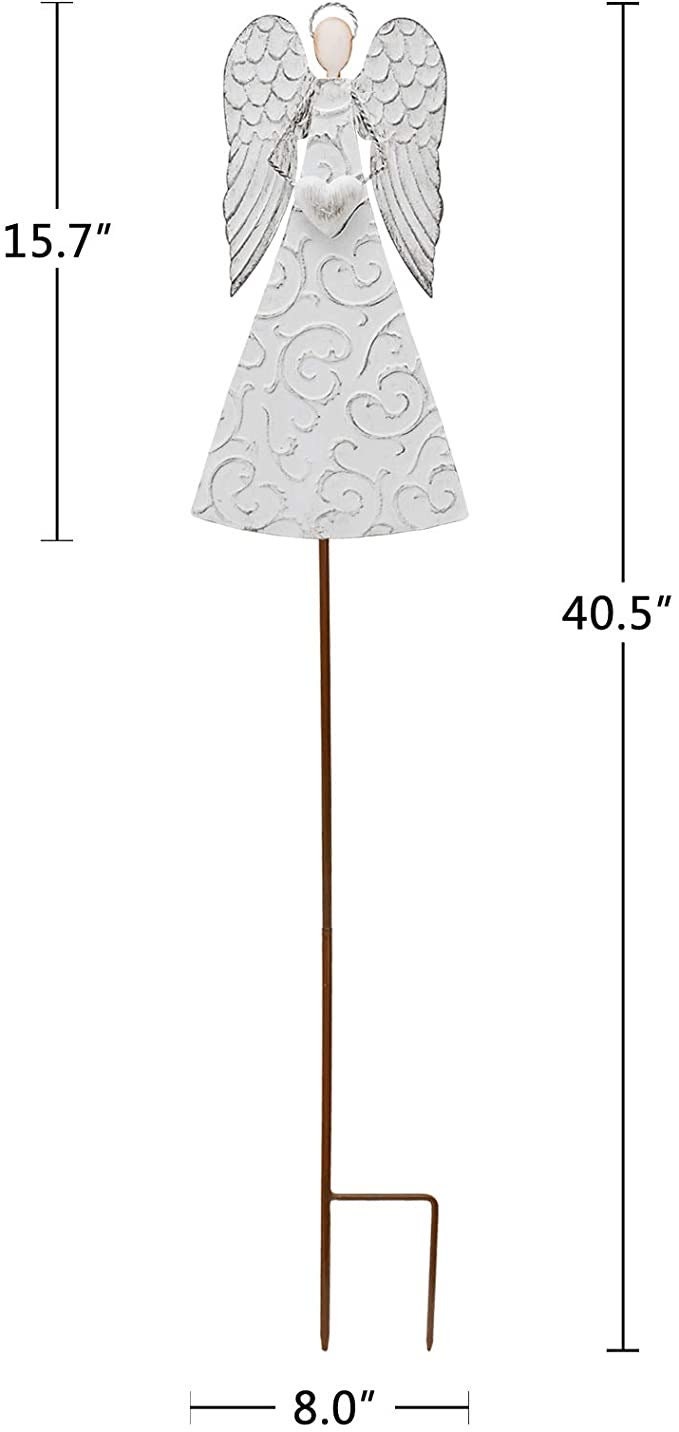 Decorative Angel Yard Garden Stake Angel Decor Metal Yard Art - Etsy