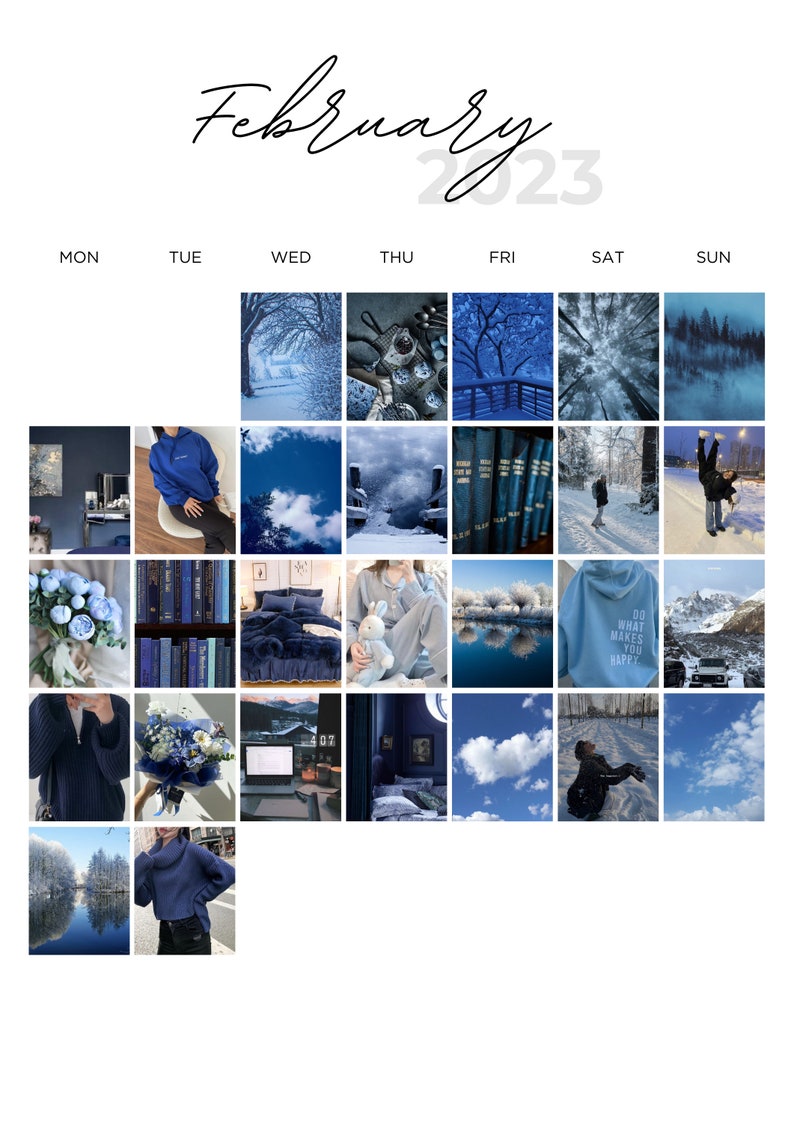 2023 & 2024 Personalised Photo Calendar, Gift Idea for Boyfriend or ...