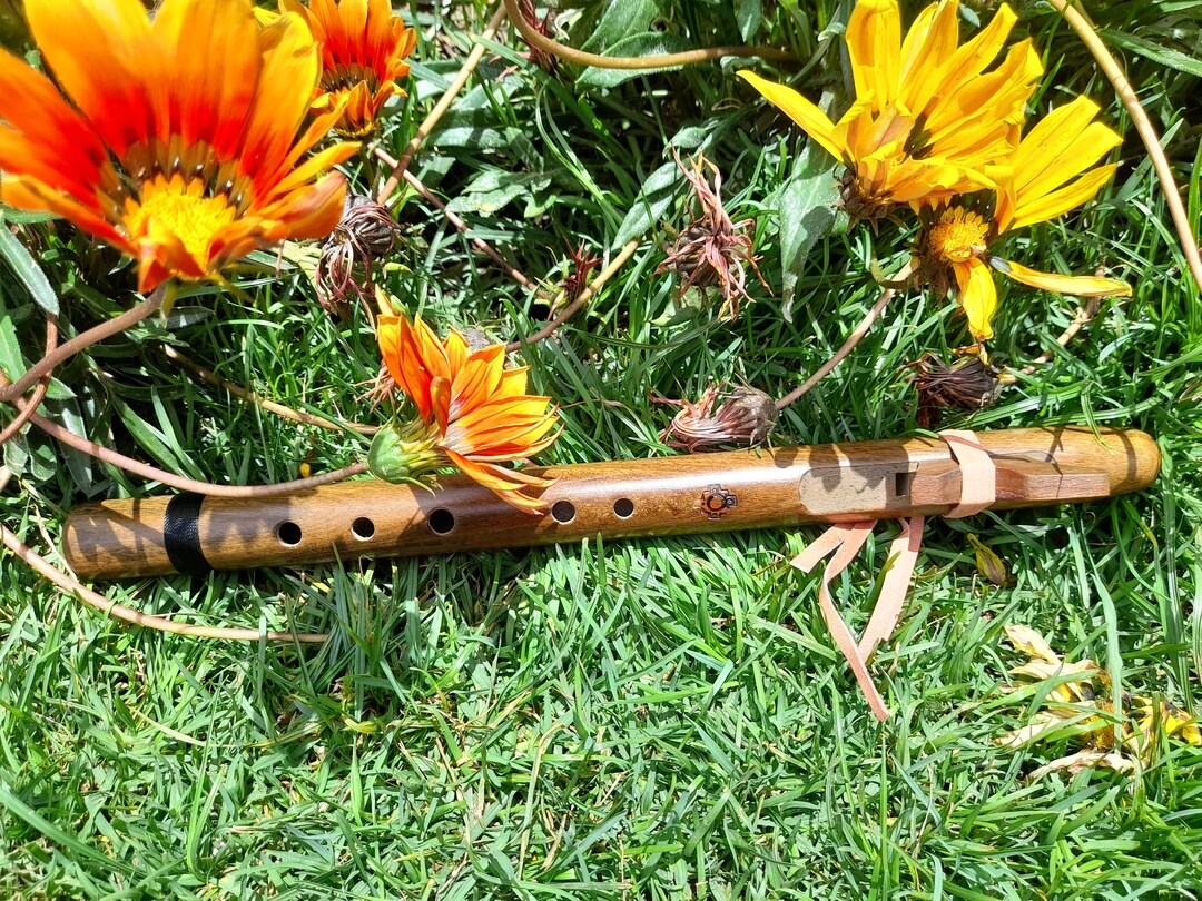 Flauta Profesional De Madera Guayacán De Alta Calidad / Flauta Shipibo ...