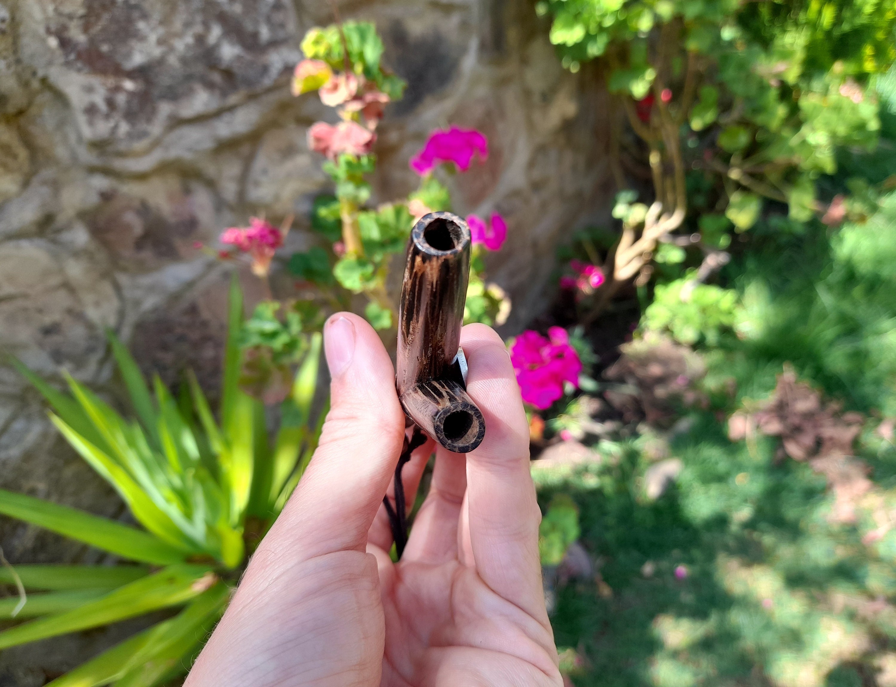 Chonta Kuripe Necklace Wooden Kuripi Self-applicator Hape Rapeh ...