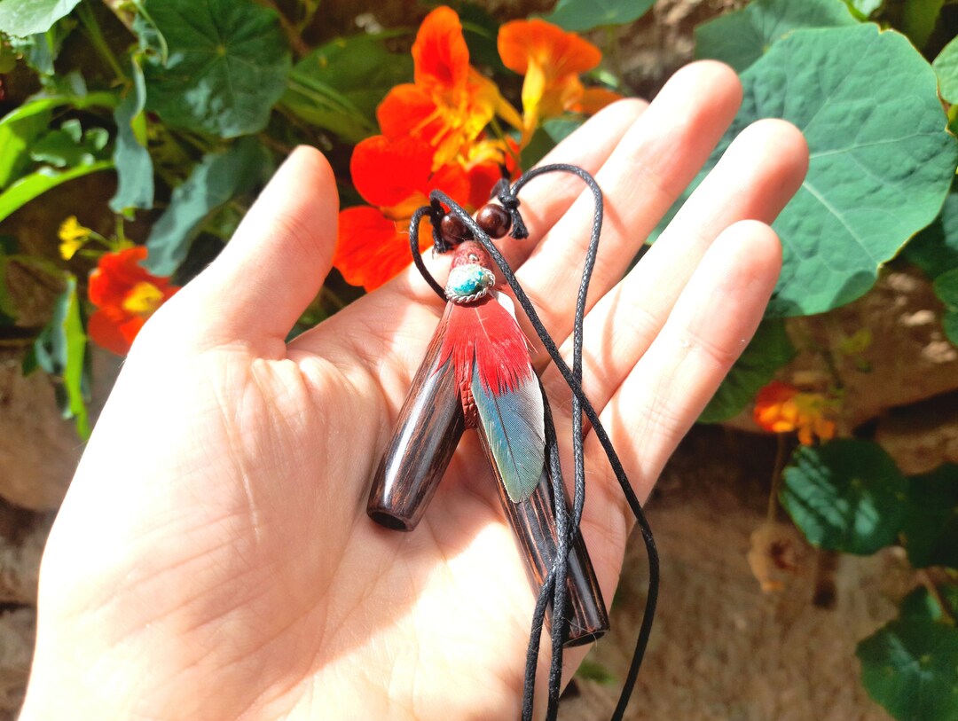 Chonta Wood Kuripe Wooden Kuripi From Peru Self Applicator for Hape ...