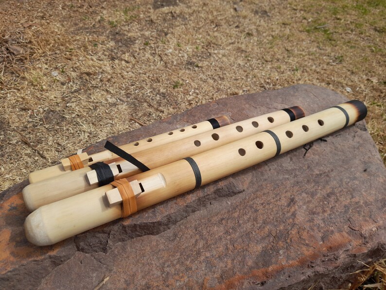 Native American Flute / Bamboo Wood Flute / Shipibo Flute / Pentatonic ...
