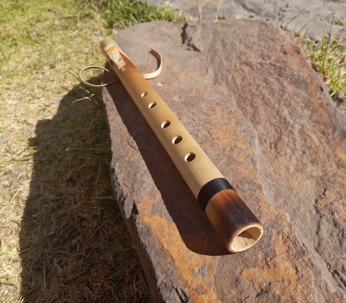 Flauta Nativa De Bamboo / Flauta De Madera / Flauta De Bambú / Flauta ...