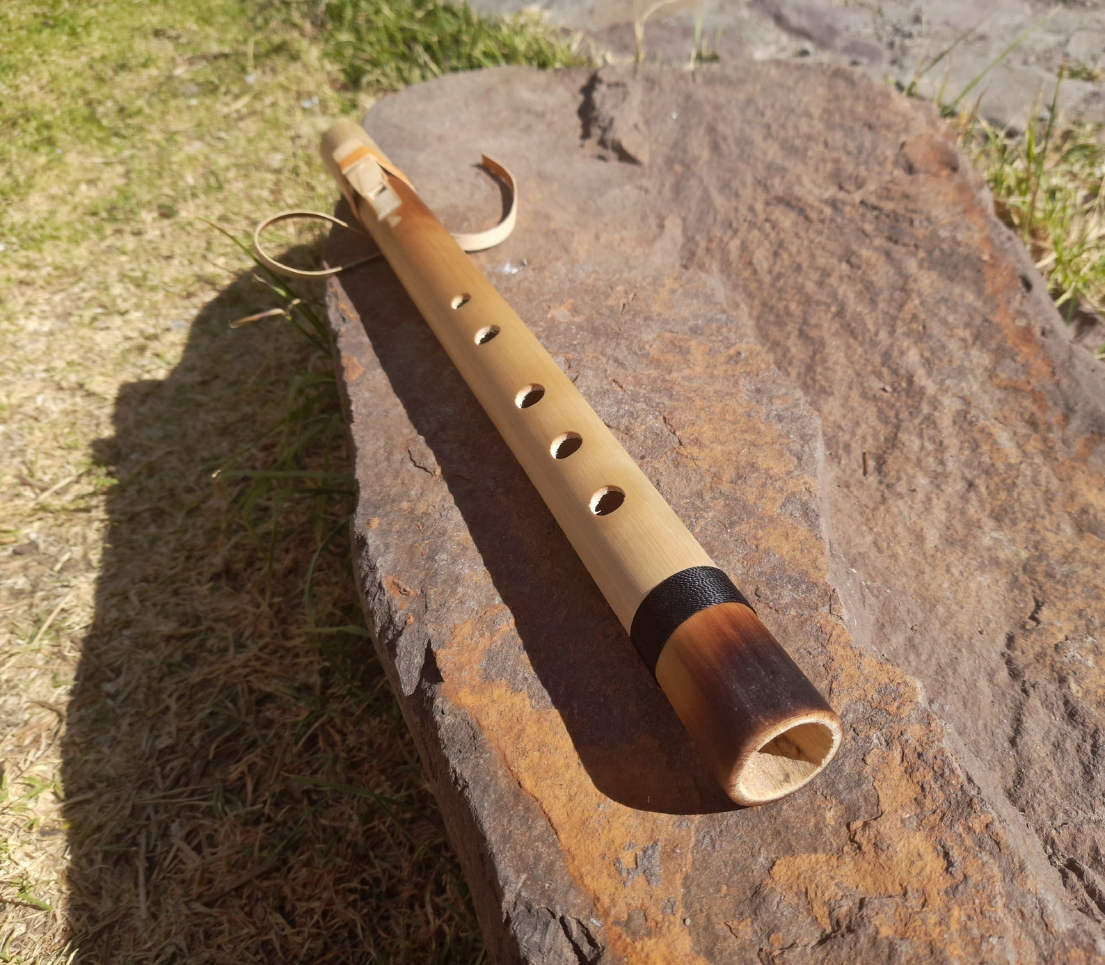 Flauta Nativa De Bamboo / Flauta De Madera / Flauta De Bambú / Flauta ...