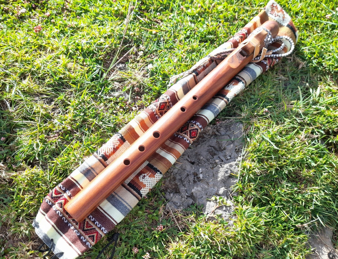 Native Wooden Flute / Native American Flute / Handmade Jacaranda Wood ...