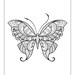 20 Unique Butterfly Printable Coloring Pages for Adults or Kids. - Etsy