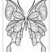 20 Unique Butterfly Printable Coloring Pages for Adults or Kids. - Etsy