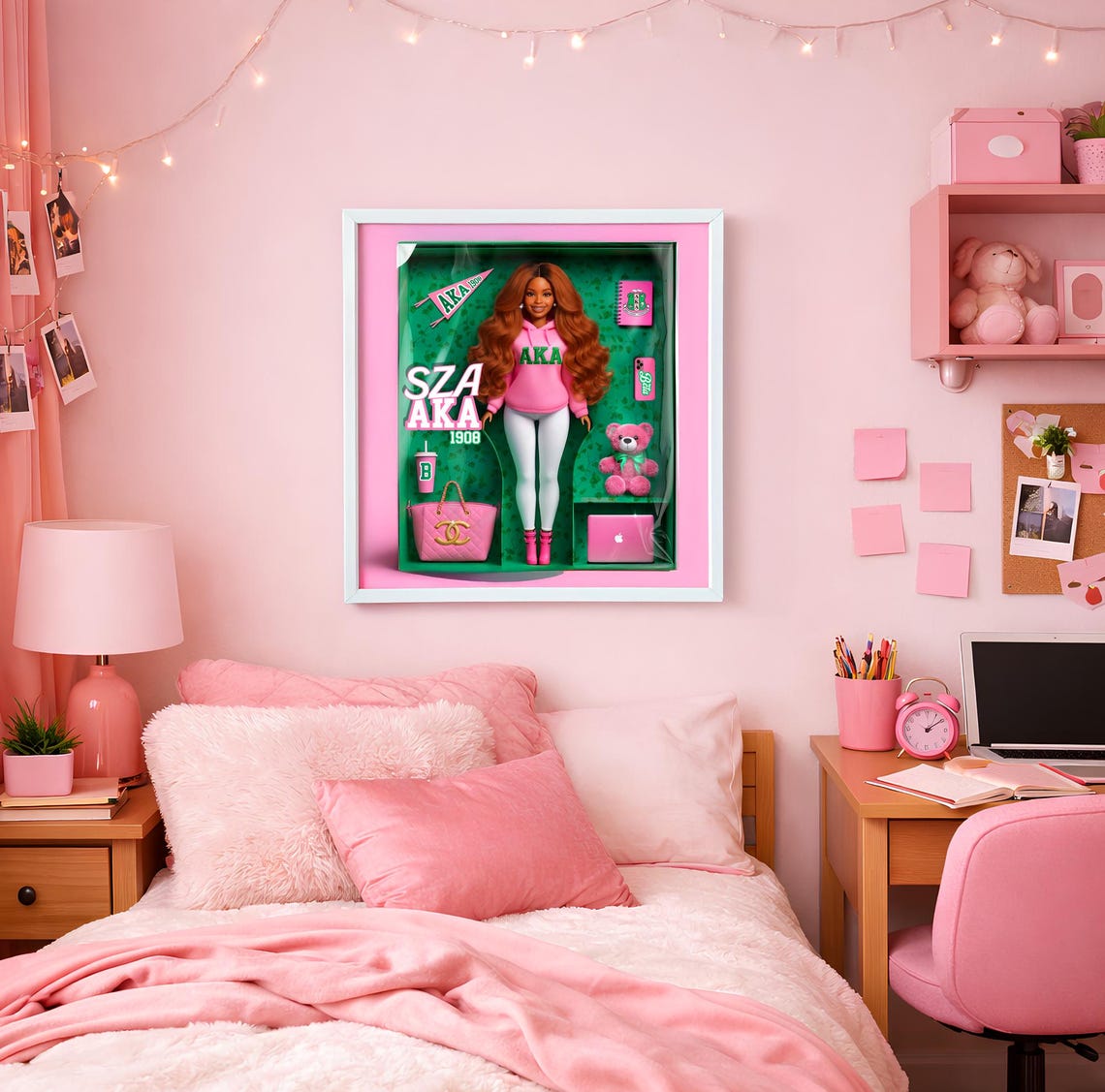 Custom Doll Portrait Art Print, Personalized Gift (digital Download) - Etsy