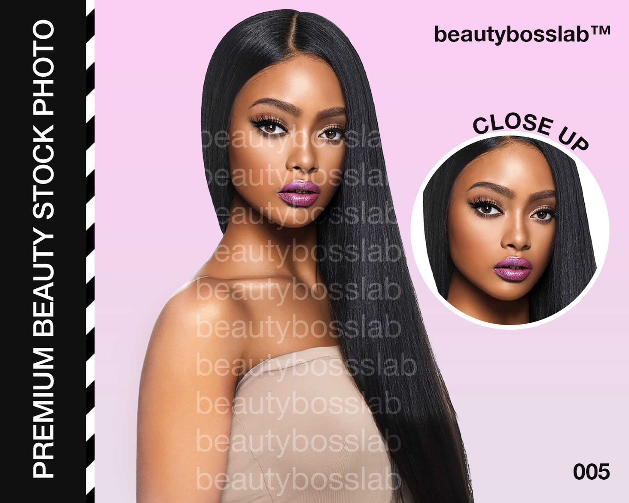 Hair Model Stock Photo, Beauty Model Stock Photo, Black Model Stock ...