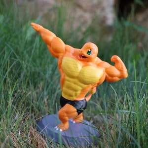 Buff Charmander - Etsy