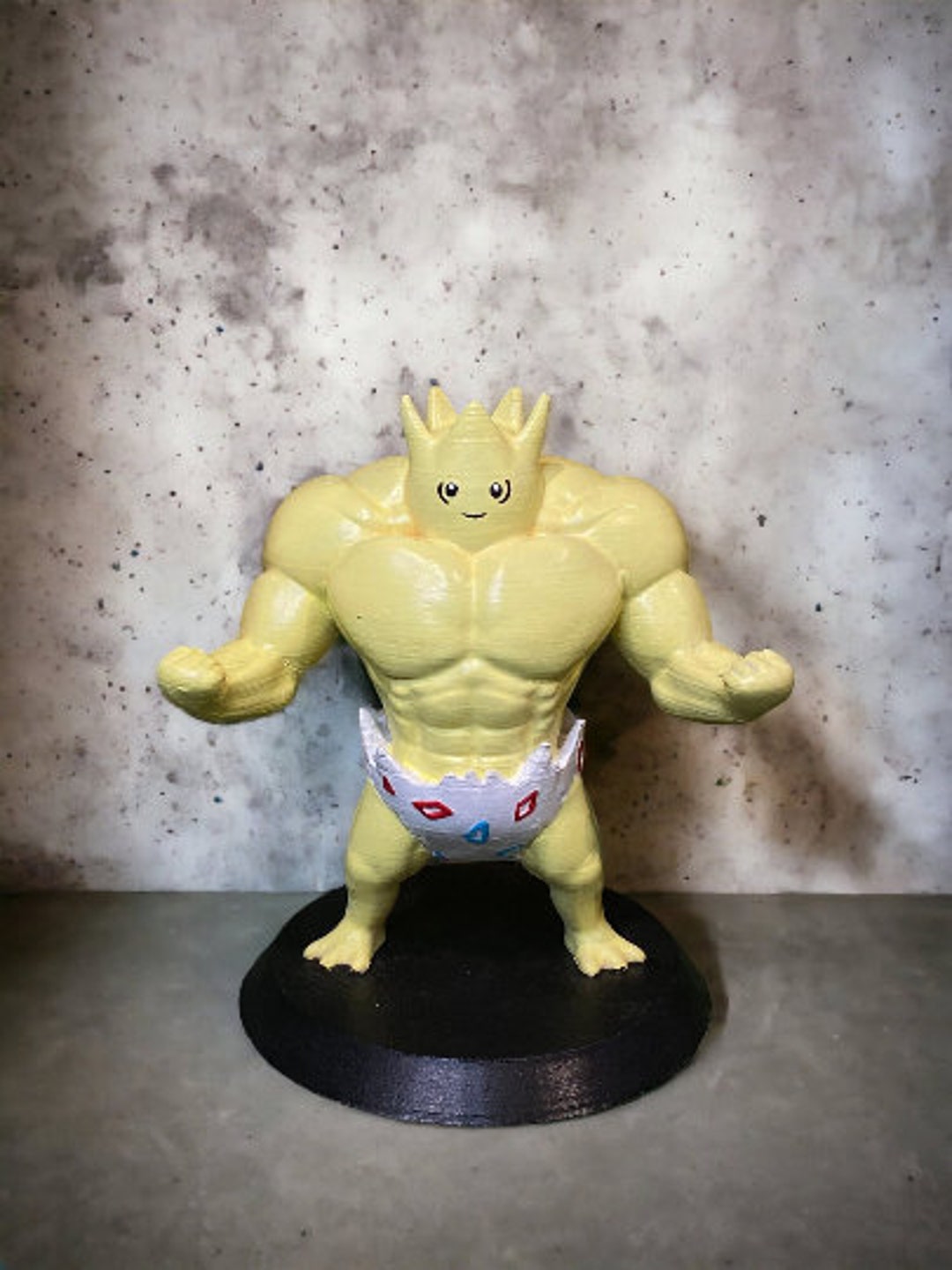 5 Buff Figure, Hand Painted Statue V017 - Etsy