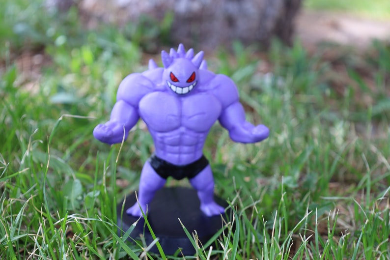 5 Buff Gengar Figure, Hand Painted Statue - Etsy