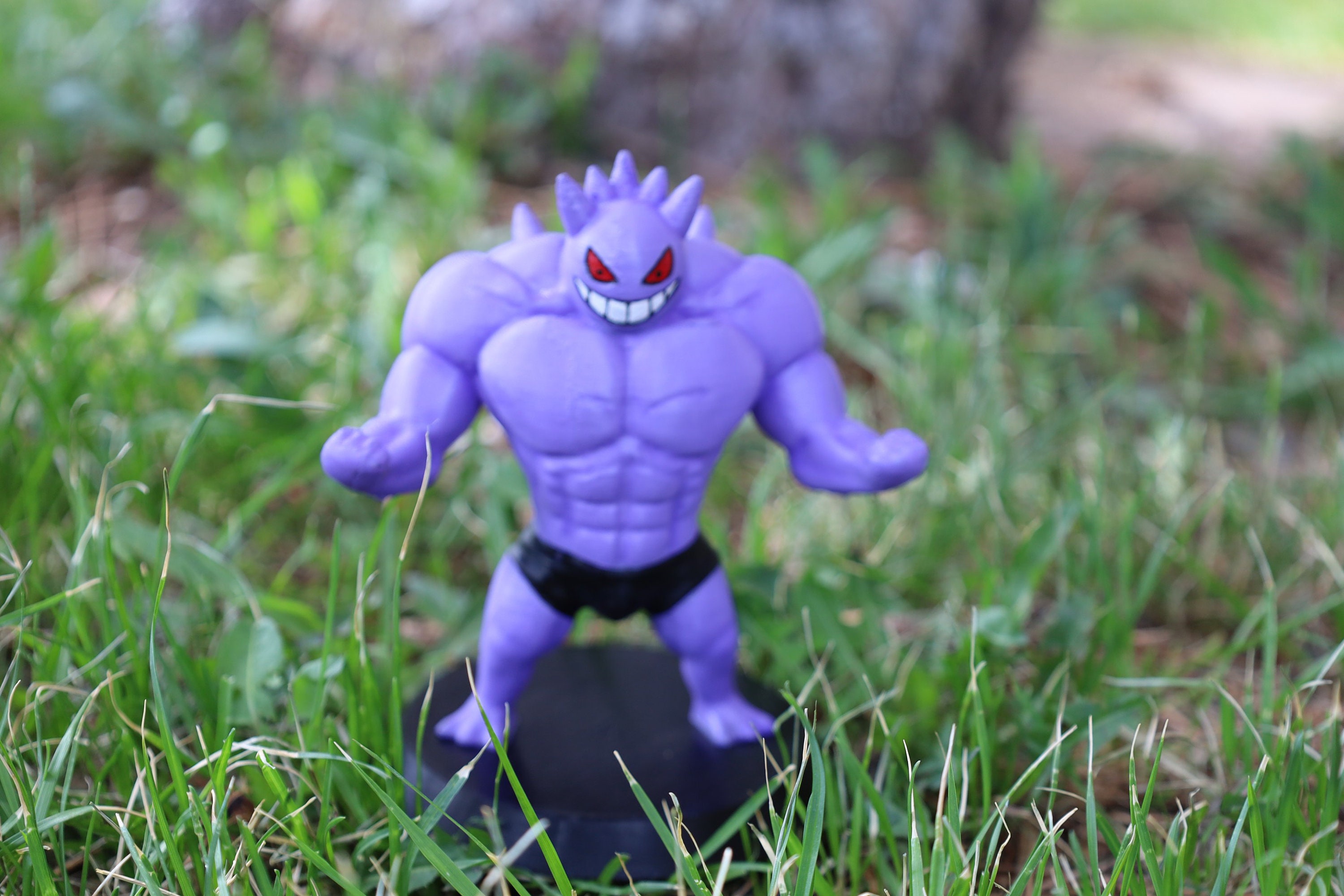 5 Buff Gengar Figure Hand Painted Statue - Etsy