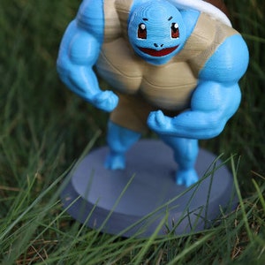 Buff Pikachu Figure - Etsy