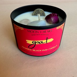 GOAT Chinese ZODIAC | Intention Candles | Chinese Astrology Candle ...