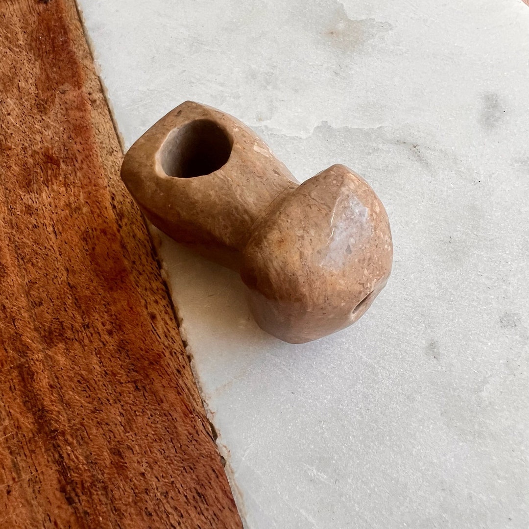 Mushroom Shape Smoking Pipe Handmade Pipe Onyx Smoking Pipe Crystal ...