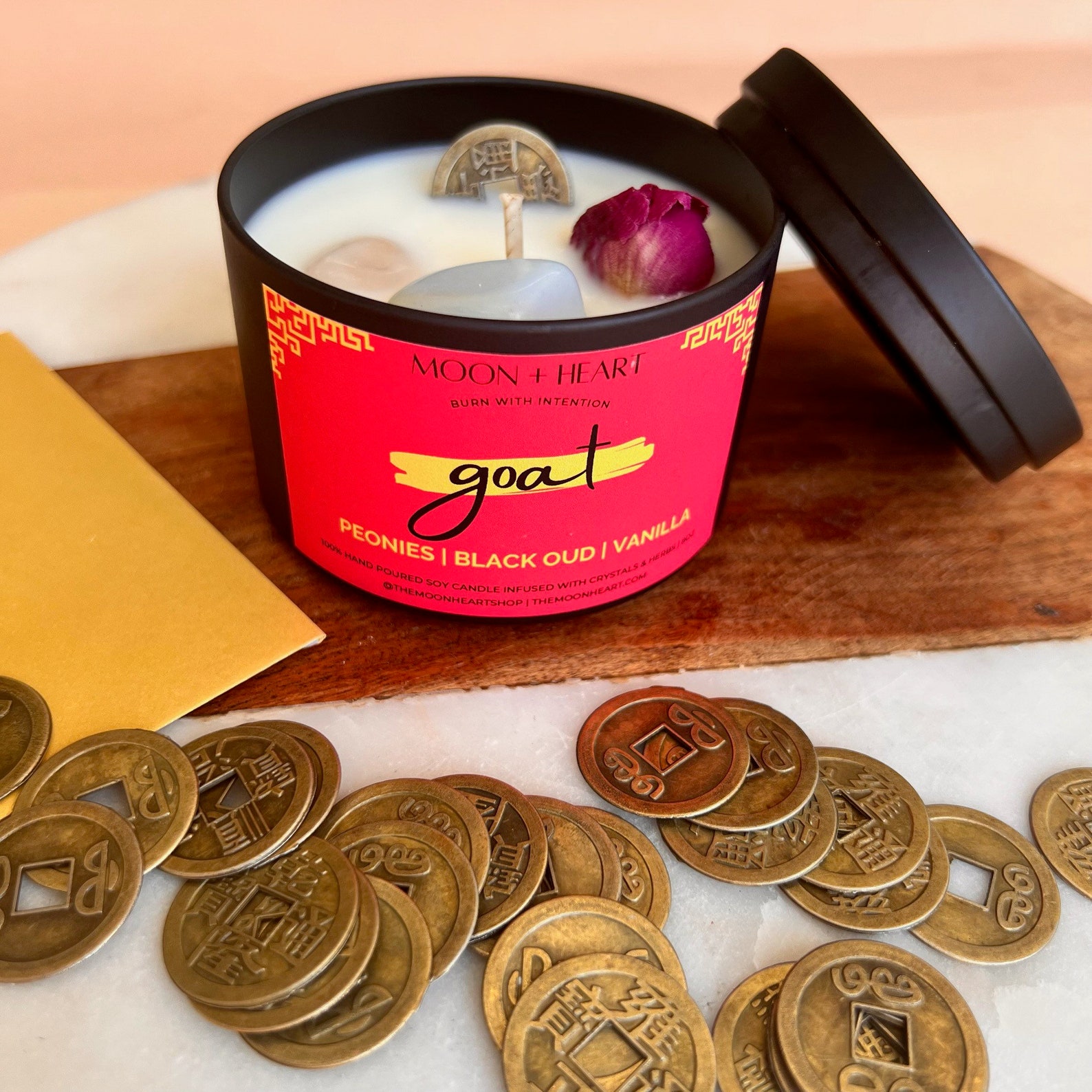 GOAT Chinese ZODIAC Intention Candles Chinese Astrology - Etsy